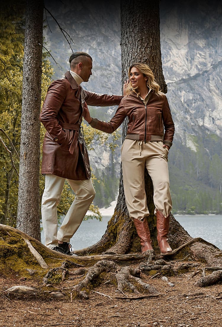 Italian Genuine Leather Jackets for Men & Women - Handmade in Italy | D ...