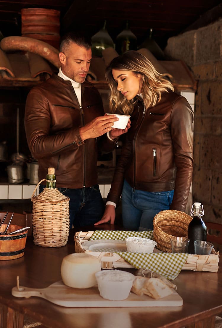 Italian Genuine Leather Jackets for Men & Women - Handmade in Italy | D ...
