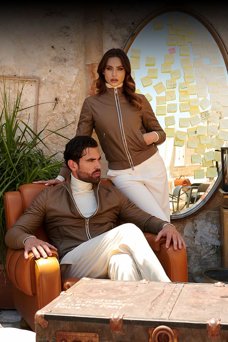 Italian Genuine Leather Jackets for Men & Women - Handmade in Italy | D ...